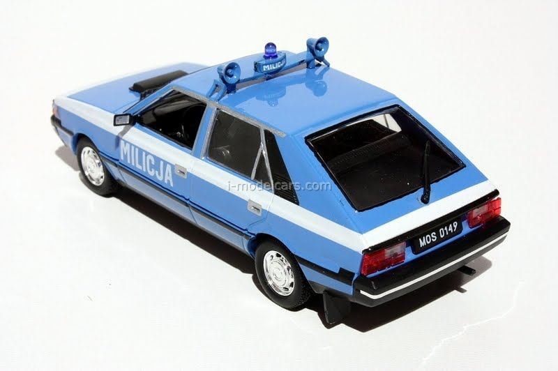 FSO Polonez 1500 Milicja Coupe Police light blue - white 1:43 ...