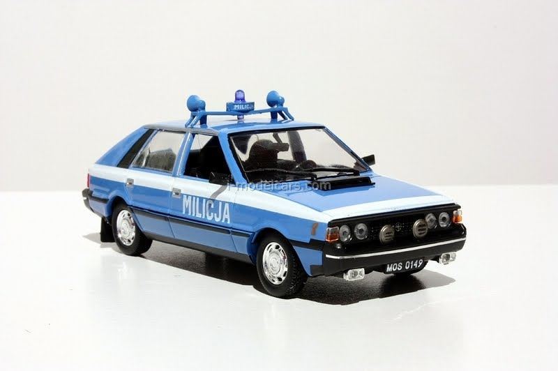 FSO Polonez 1500 Milicja Coupe Police light blue - white 1:43 ...