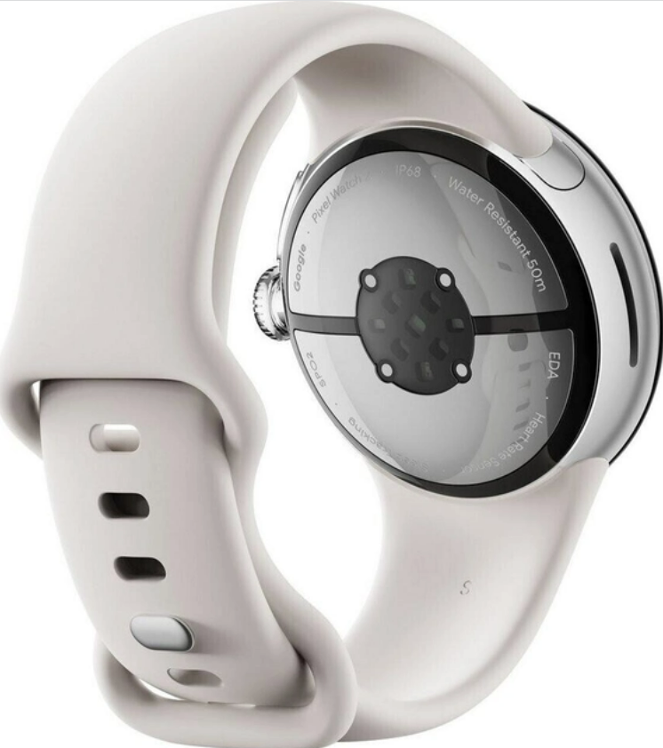 Умные часы Google Pixel Watch 2 41mm Wi-Fi (Polished Silver/Porcelain ...