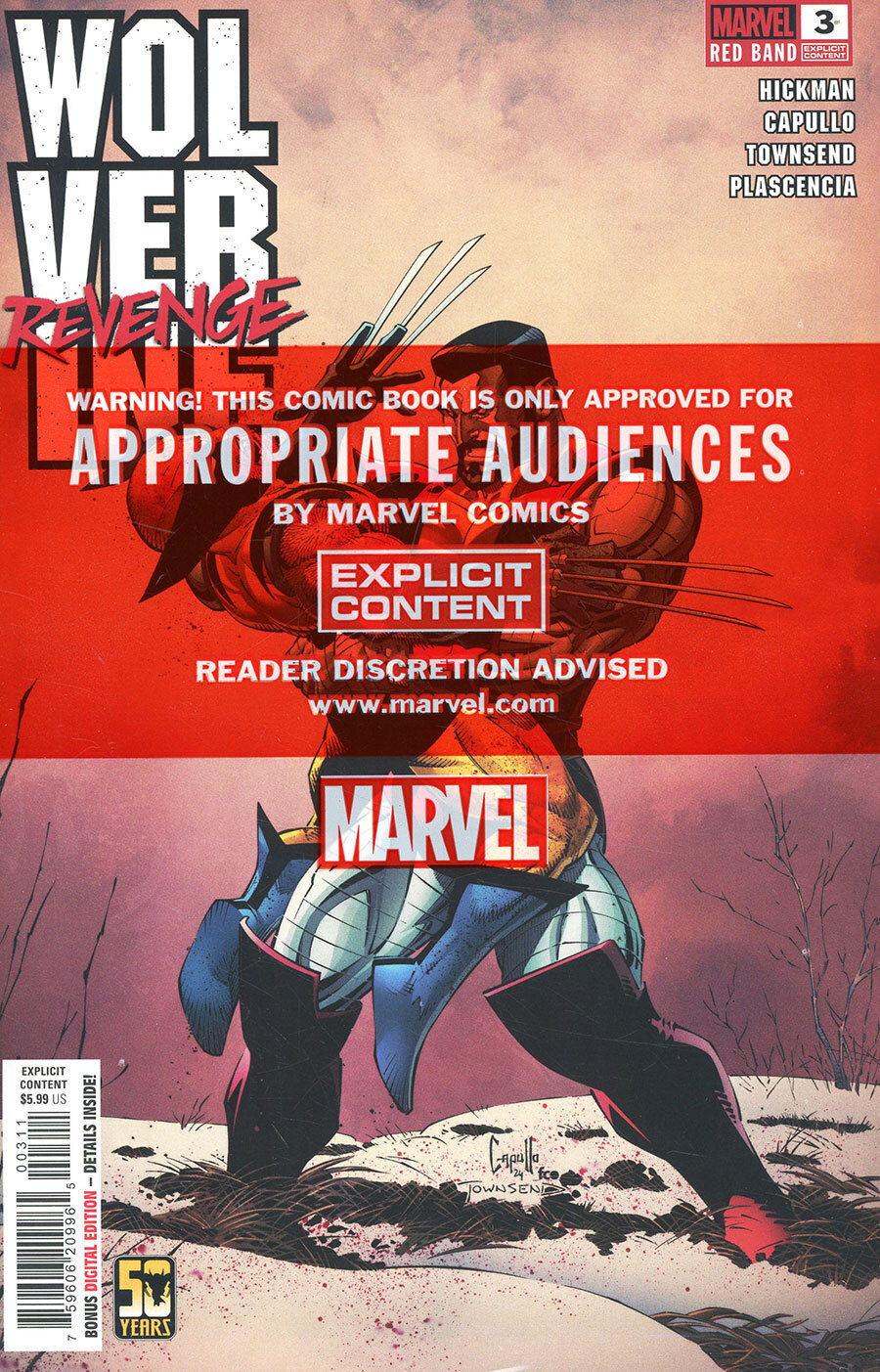 Wolverine Revenge Red Band Edition #3 (Cover A) – купить за 990 руб ...