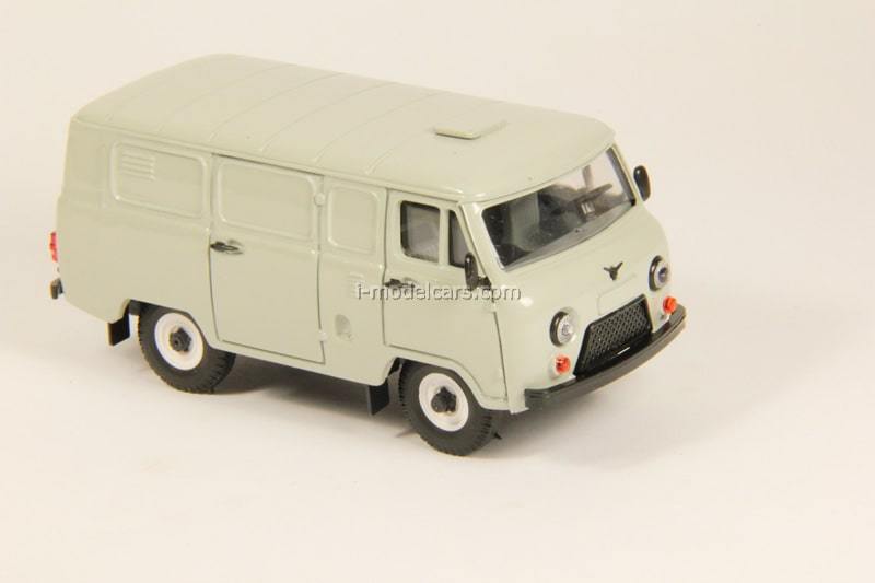UAZ-3741 van grey Agat Mossar Tantal 1:43