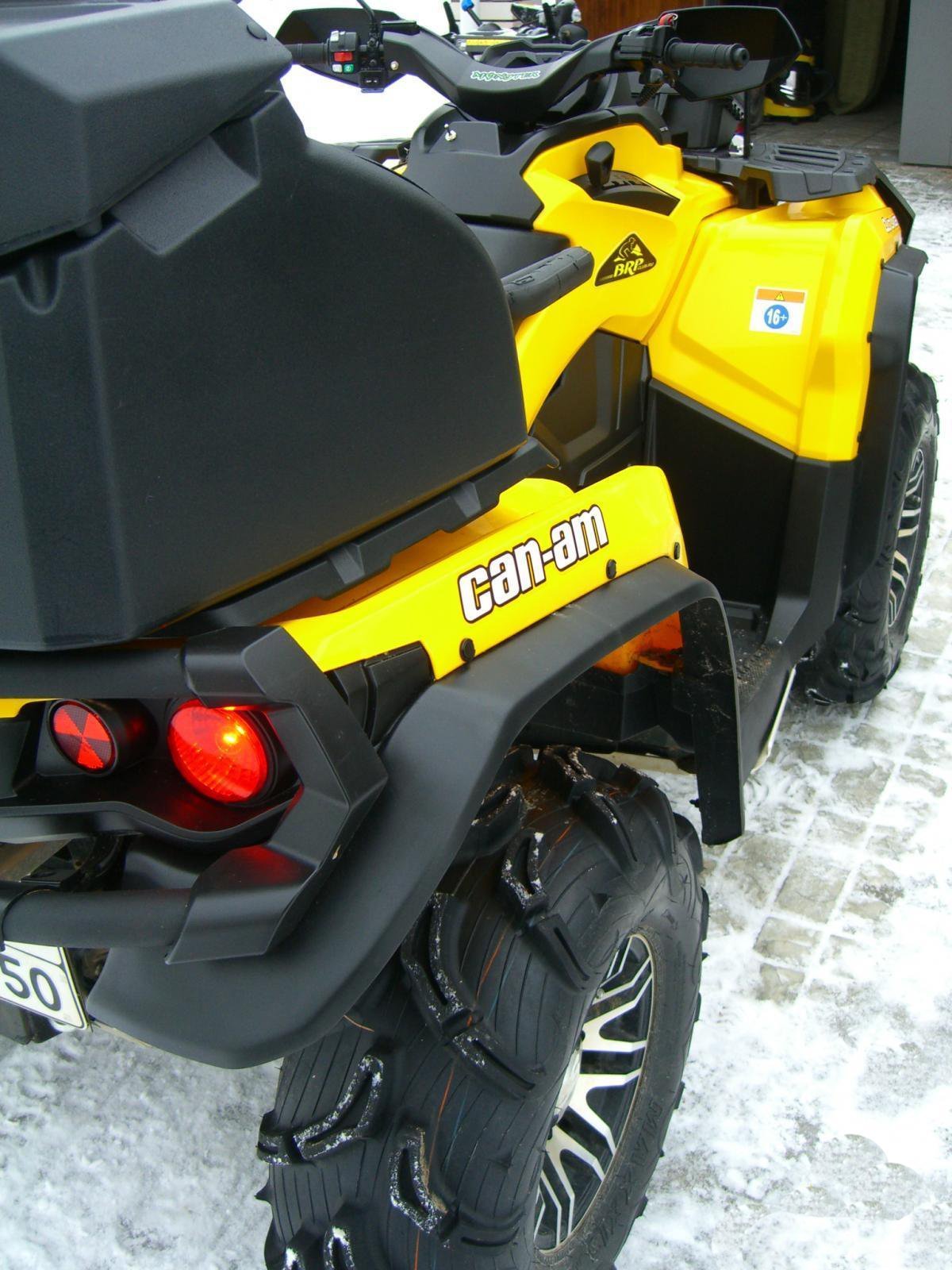 Расширители колесных арок для BRP Outlander G2/Max G2 2012- STORM MP ...