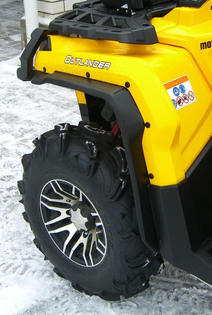 Расширители колесных арок для BRP Outlander G2/Max G2 2012- STORM MP ...