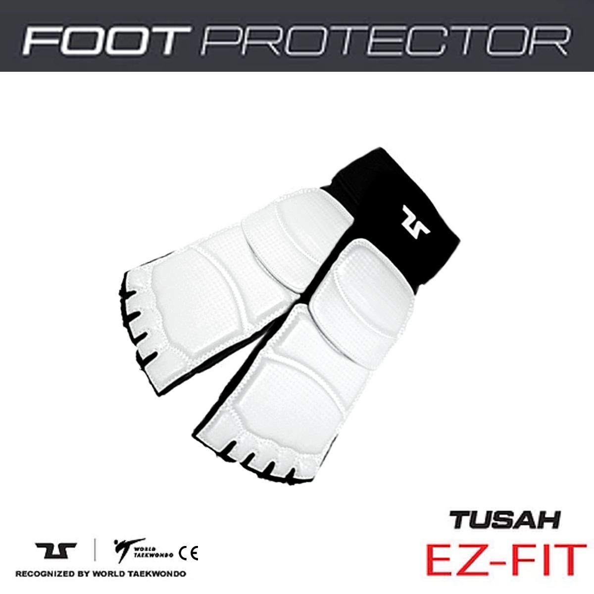 Футы для тхэквондо ВТ Tusah EZ-Fit Foot Protektor