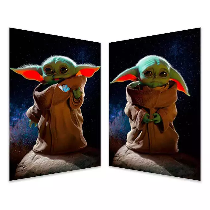 3D Постер "Mandalorian. Grogu" – купить за 1390 руб | Чук и Гик ...