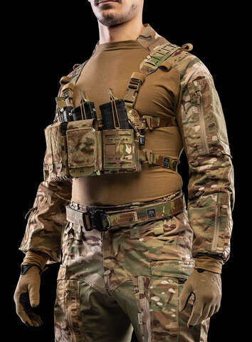 Нагрудник FROG.PRO MRCR Light Patrol Kit Micro Chest Rig Multicam