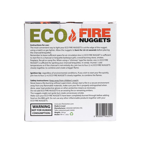 Розжиг Eco Fire Fire Starters Eco Fire Nuggets 24-Pack