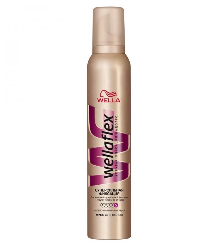Wella Мусс для волос Wellaflex, супер сильная фиксация, 200 мл – купить ...
