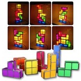 Настольная светодиодная лампа Тетрис — Tetris Lamp Light, купить