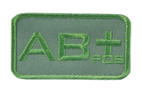 Патч Blood group identification Olive AB pos
