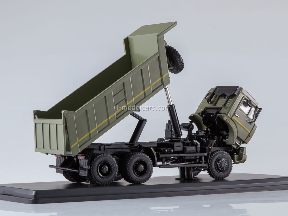 KAMAZ-6522 6x6 tipper khaki 1:43 Start Scale Models (SSM)