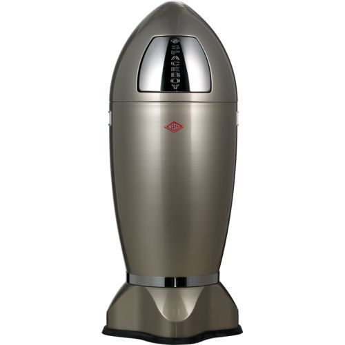 Ведро для мусора 35л Wesco Spaceboy металлик купить в Москве – интернет-магазин «Постель Бутик»