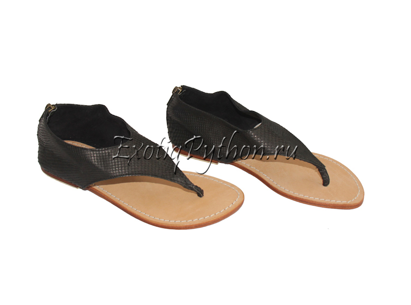 Босоножки из кожи питона SH-50 - EXOTIQ PYTHON