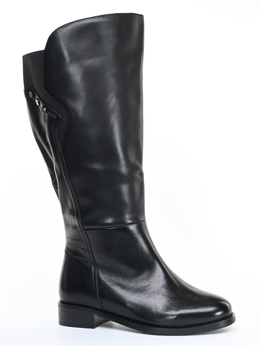 Демисезонные кожаные сапоги Ascalini для женщин