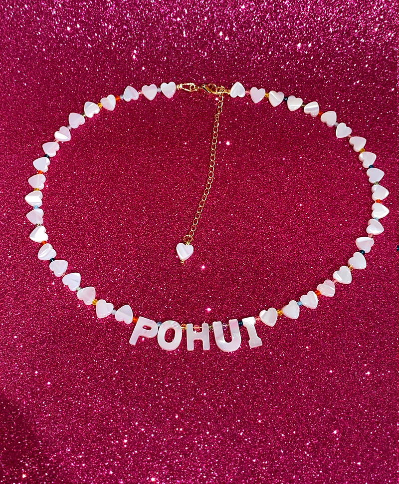 Перламутровый чокер "POHUI"