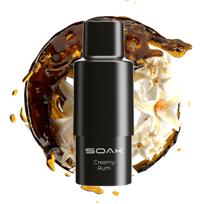 Картридж SOAK Q - Creamy Rum (1 шт) купить по цене 400 рублей в Москве