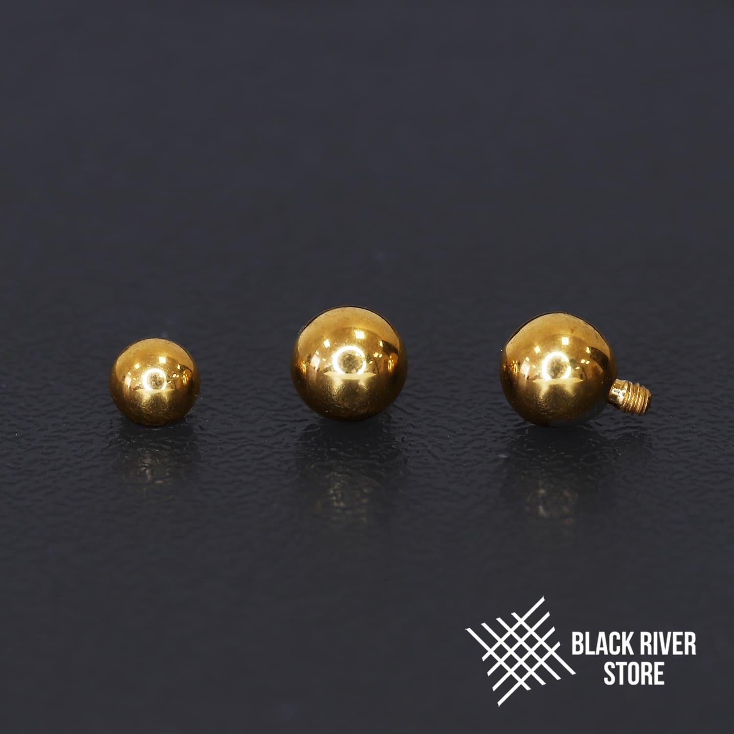 Шар Ball Classic PVD Yellow купить в магазине Black River Store