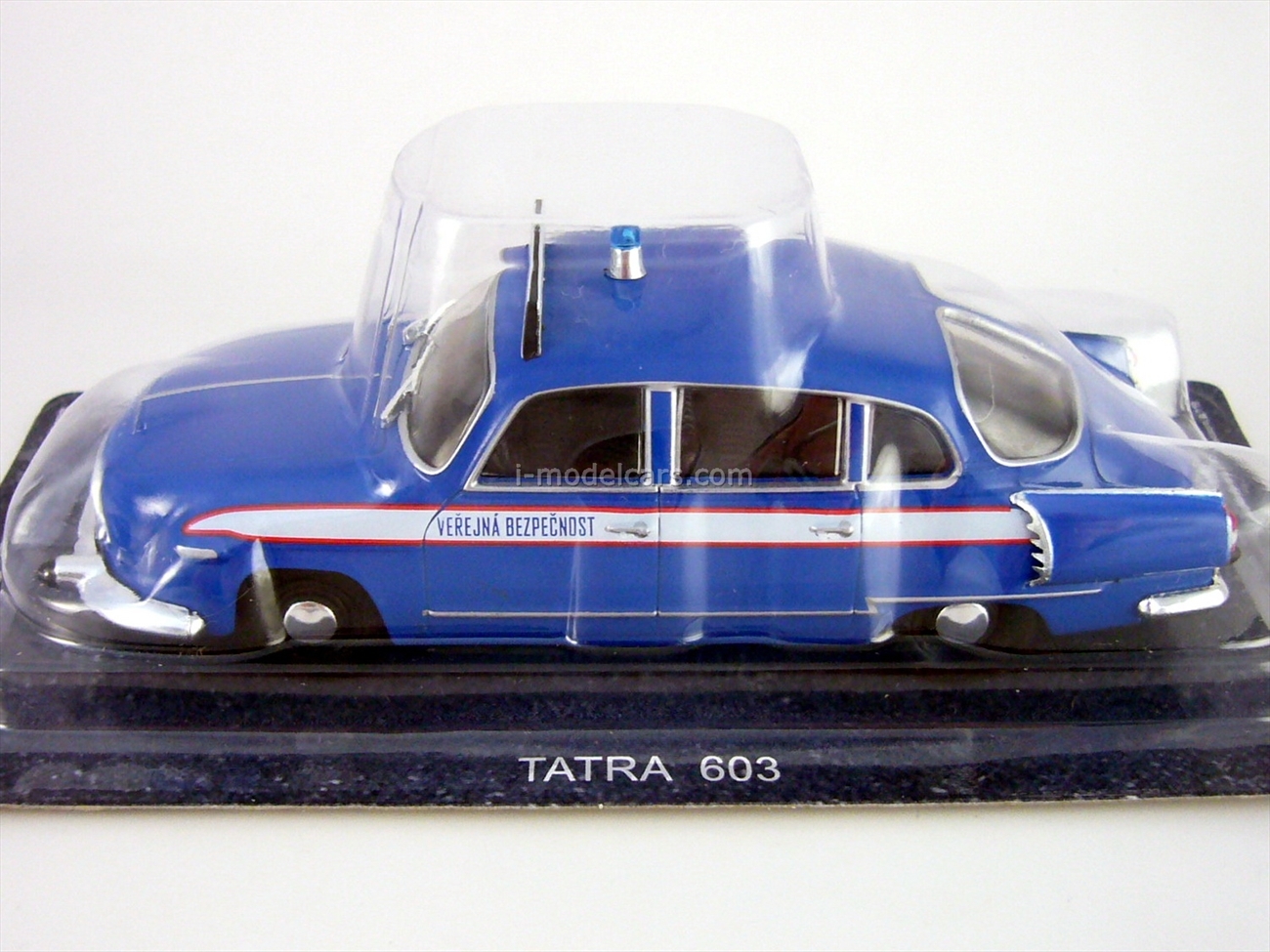 MODEL CARS Tatra 603 Police Czechoslovakia 1:43 DeAgostini World's ...