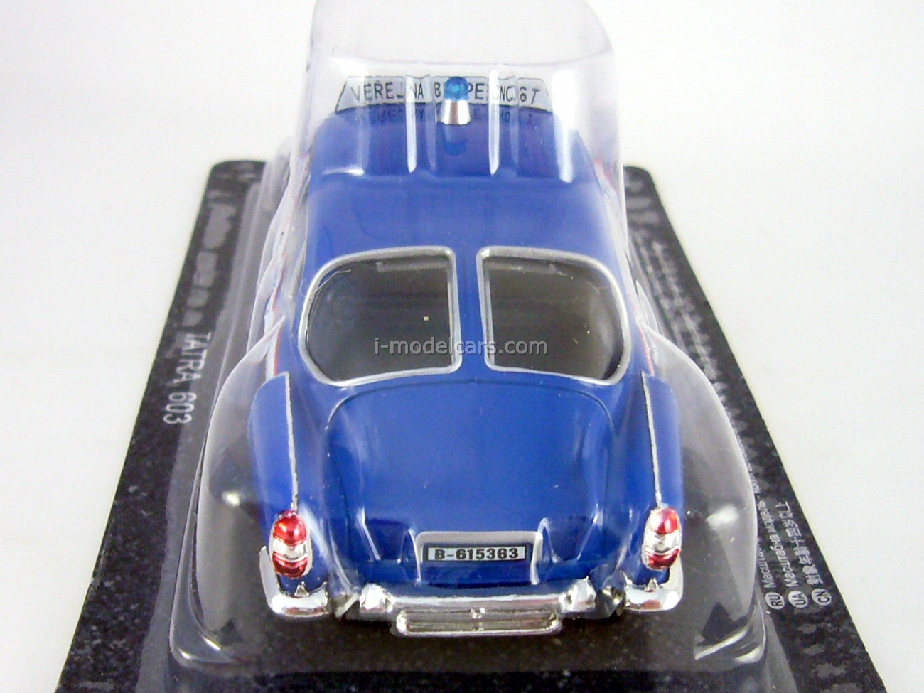 MODEL CARS Tatra 603 Police Czechoslovakia 1:43 DeAgostini World's ...
