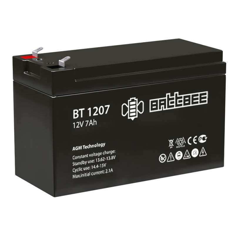 Купить аккумулятор BT 1207 Batbee 12В 7Ач с доставкой по СПб ...