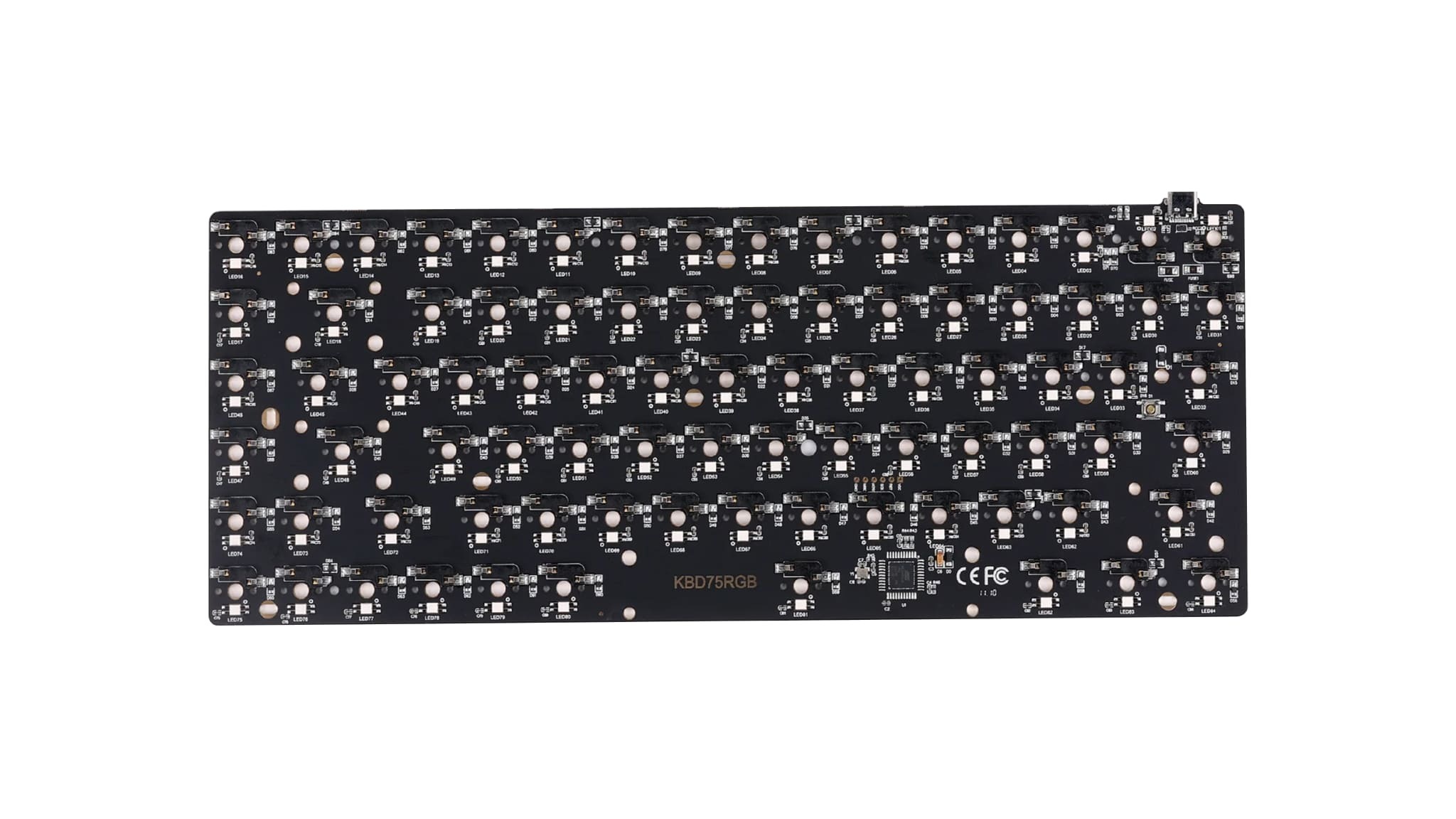 KBD75RGB HOT-SWAP PCB плата 75% — купить на сайте профессиональных ...