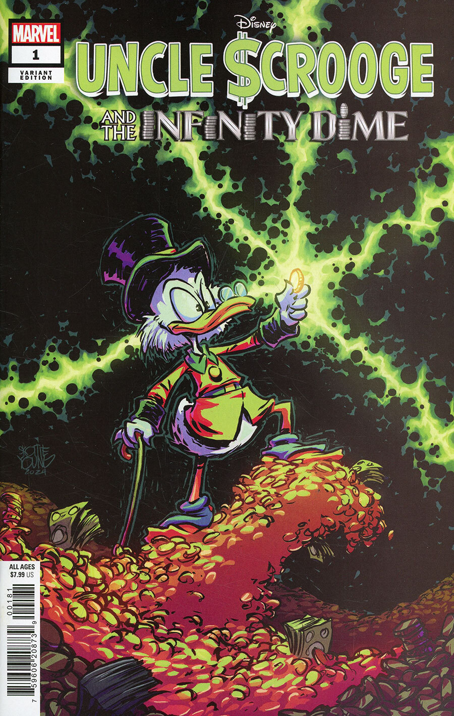 Uncle Scrooge And The Infinity Dime #1 (Cover H) – купить по выгодной ...