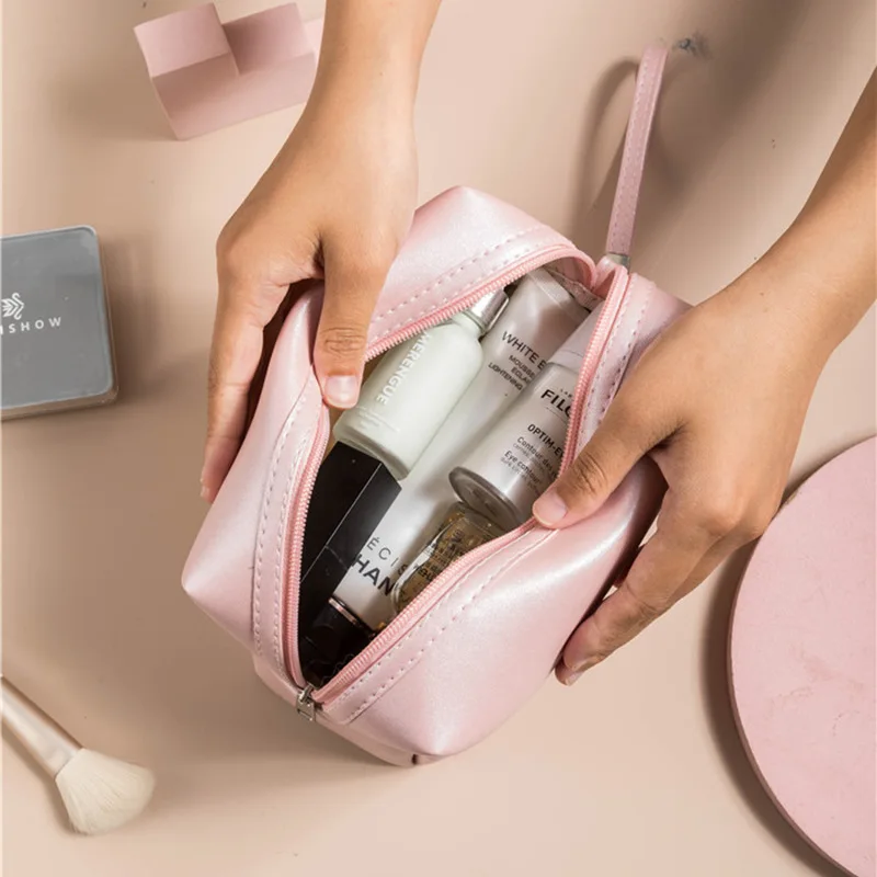 Travel Fashion Cosmetic Bag 896 Golden Patch