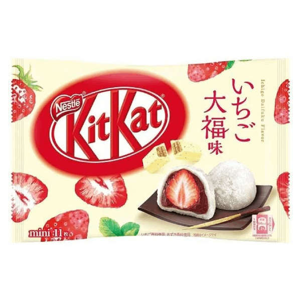 Кит кат со вкусом клубничного Дайфуку Kit-Kat Ichigo Daifuku Flavor ...