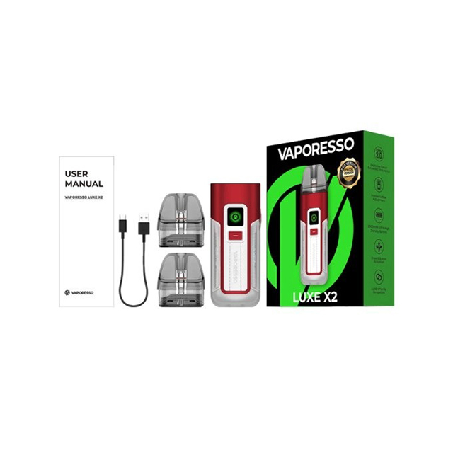 Купить POD-систему Vaporesso LUXE X2 2000 mah Pod Kit - Night Black по ...
