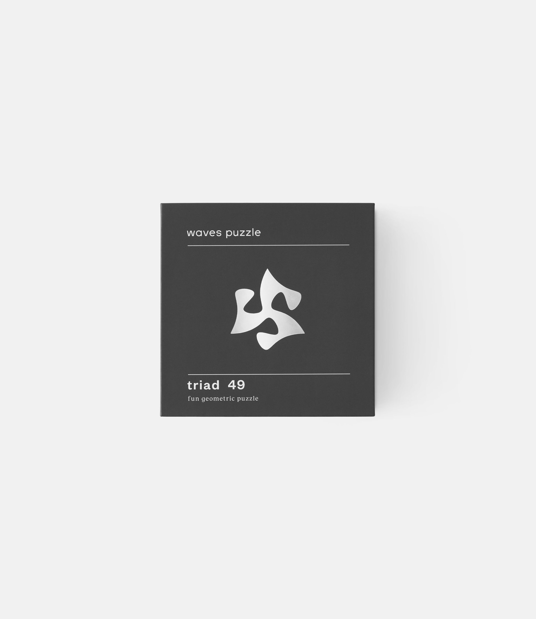 Waves Puzzle Triad 49 пазл из люцита