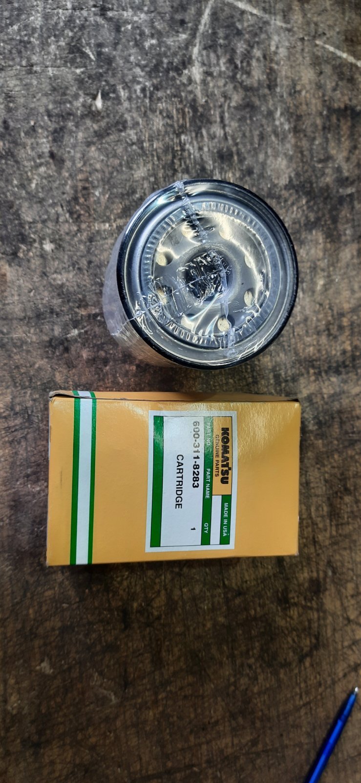 Фильтр топливный Komatsu 600-311-8283 – купить за 1 300 ₽ | ТехАльянс ...