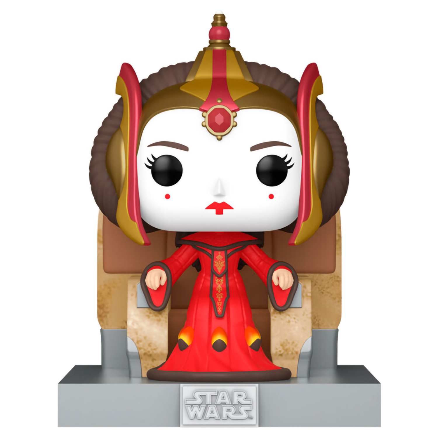 Funko POP Deluxe. Bobble Star Wars Queen Amidala on Throne 705 5390