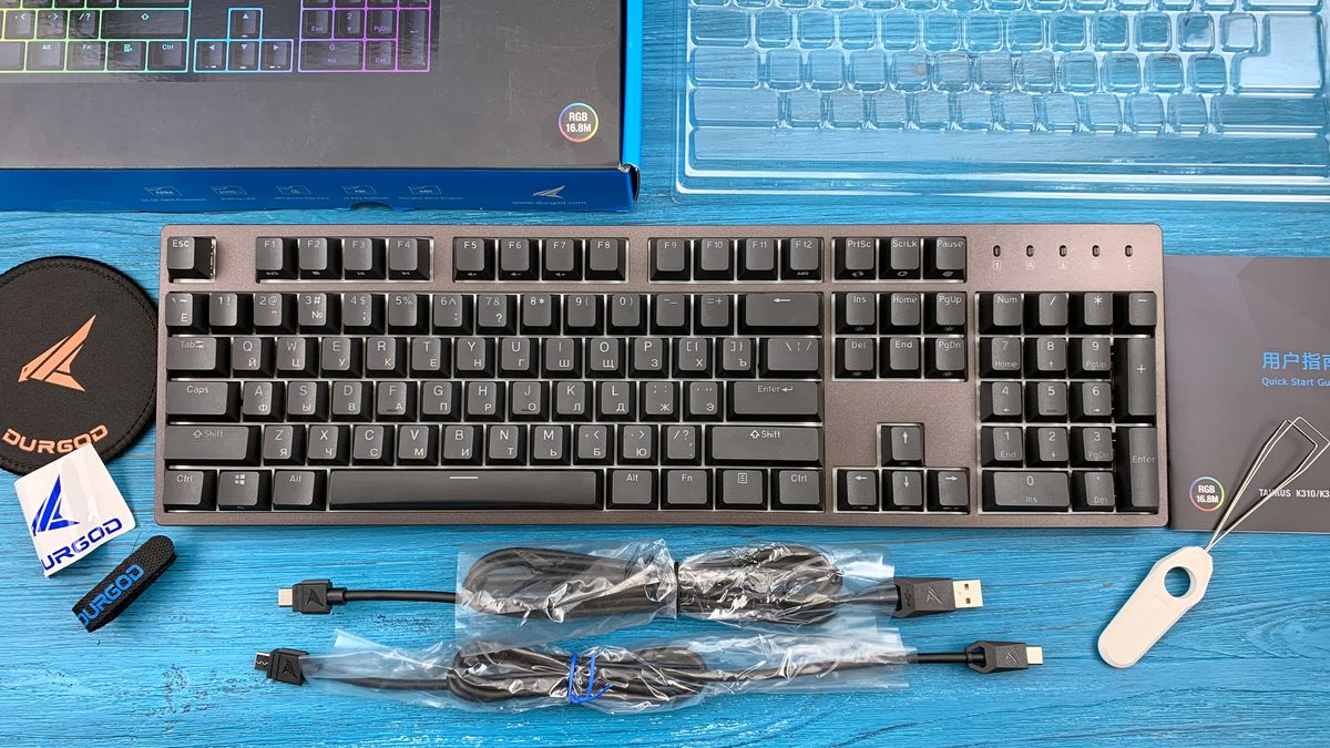 Durgod Taurus K310 Nebula RGB Cherry MX RGB Silent Red купить с ...