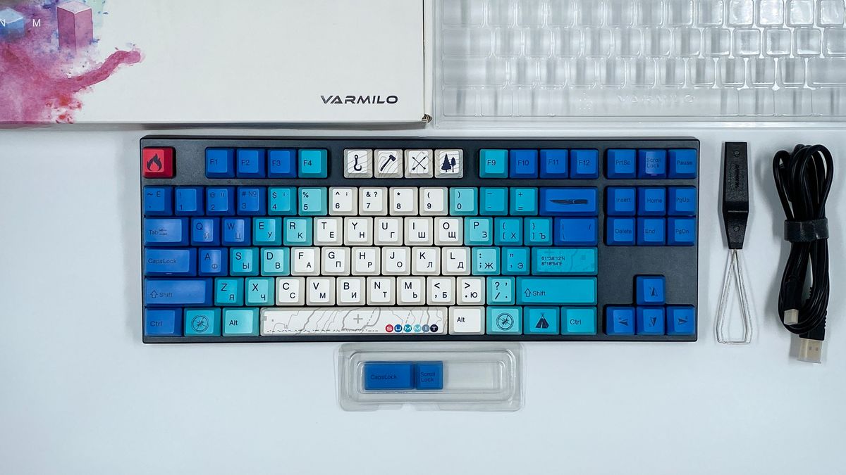 Varmilo Summit R2 VEA87 Cherry MX Silent Red — купить на сайте ...