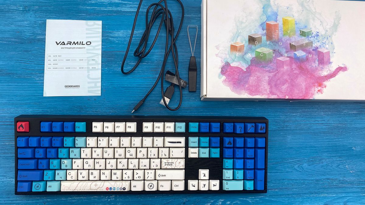 Varmilo Summit VEA108 Cherry MX Red — купить на сайте профессиональных ...