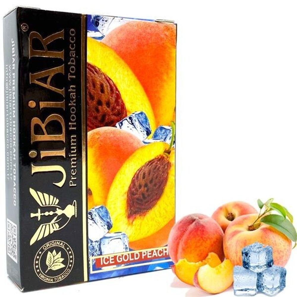JIBIAR - Ice Gold Peach (50g) - Kup tytoń do sziszy po okazyjnej cenie ...