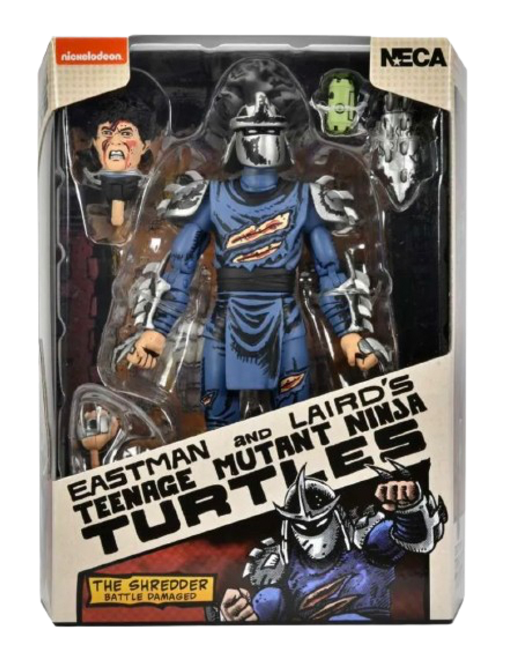 Neca Teenage Mutant Ninja Turtles Mirage Comics Shredder Battle Damaged 5 790 Geek Trip