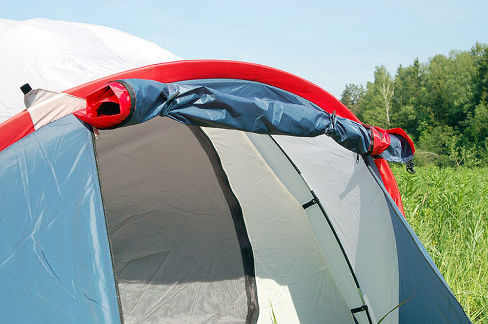 Палатка Canadian Camper KARIBU 4, цвет royal. - купить по выгодной цене ...