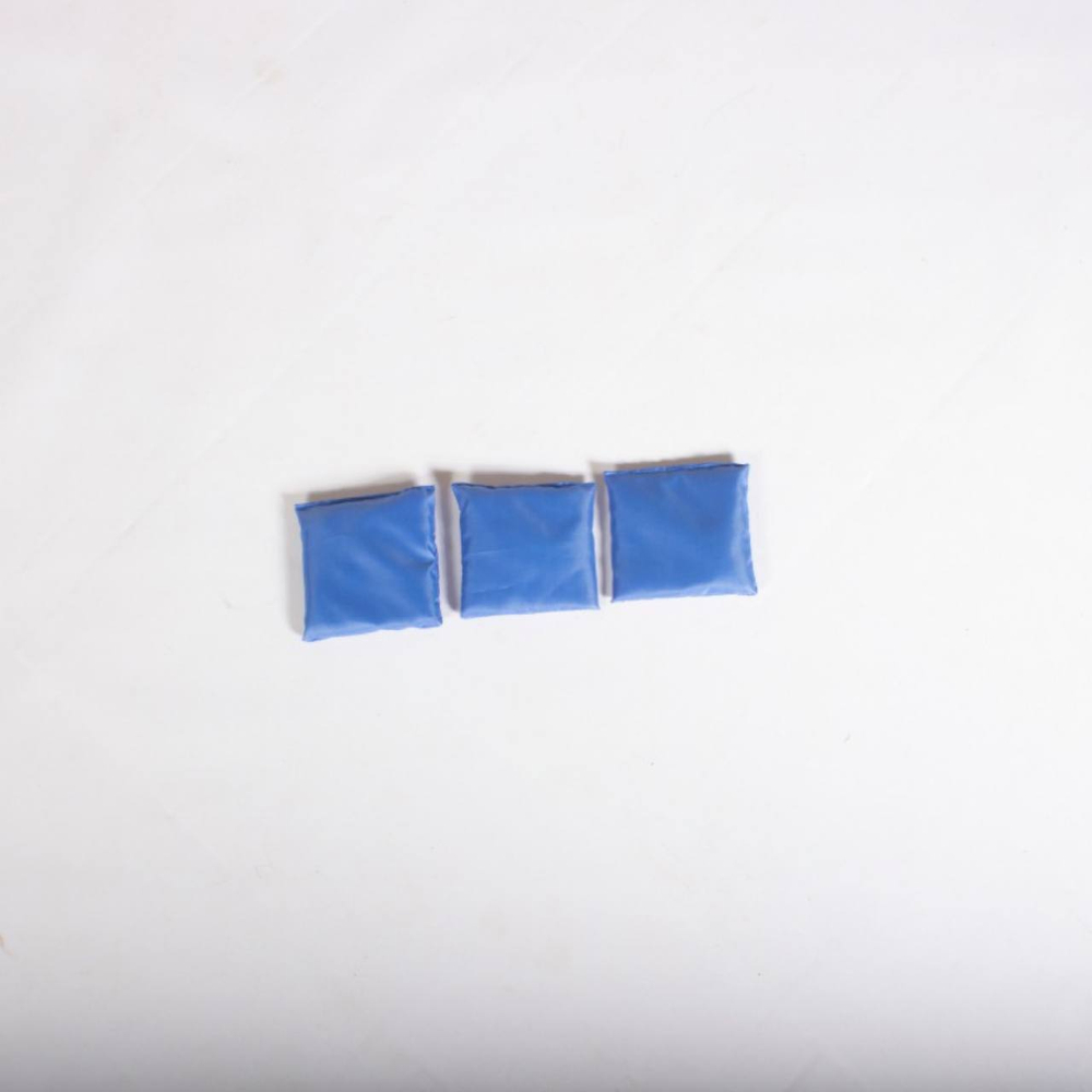 Сенсорные мешочки синие 3 шт. – купить за 390 ₽ | Made In Siberia