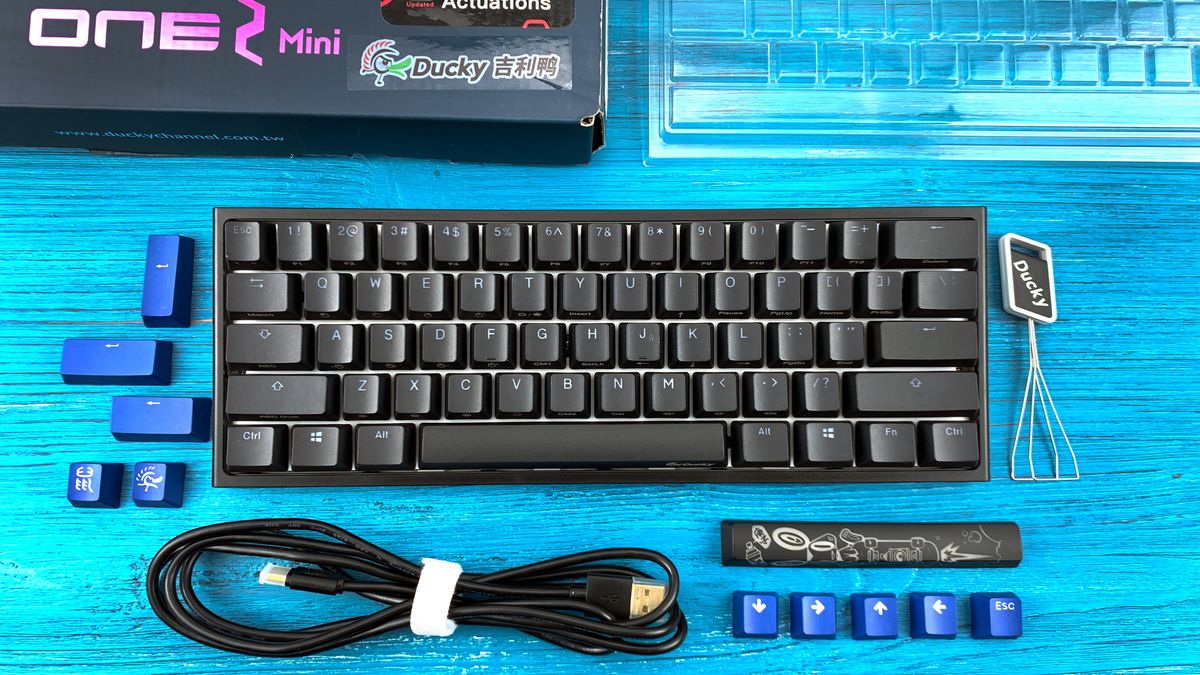 Ducky One 2 Mini Cherry MX RGB Red купить с доставкой | Geekboards
