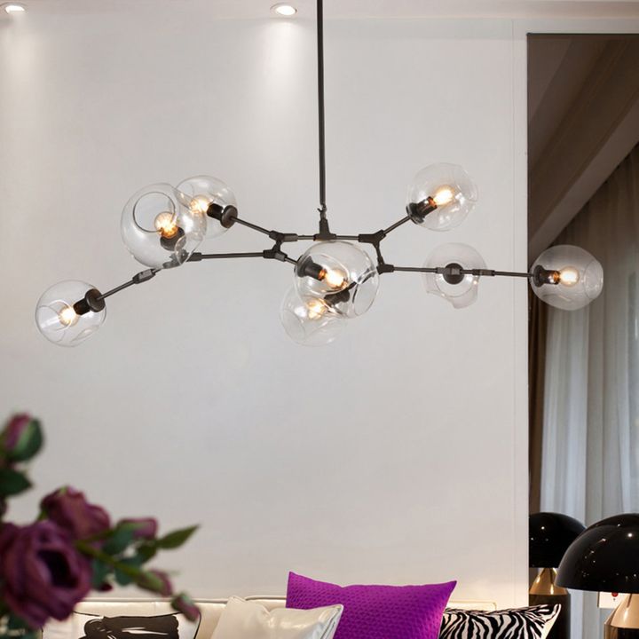 replica Lindsey Adelman 6 Branching Bubble Chandelier ( bronze )