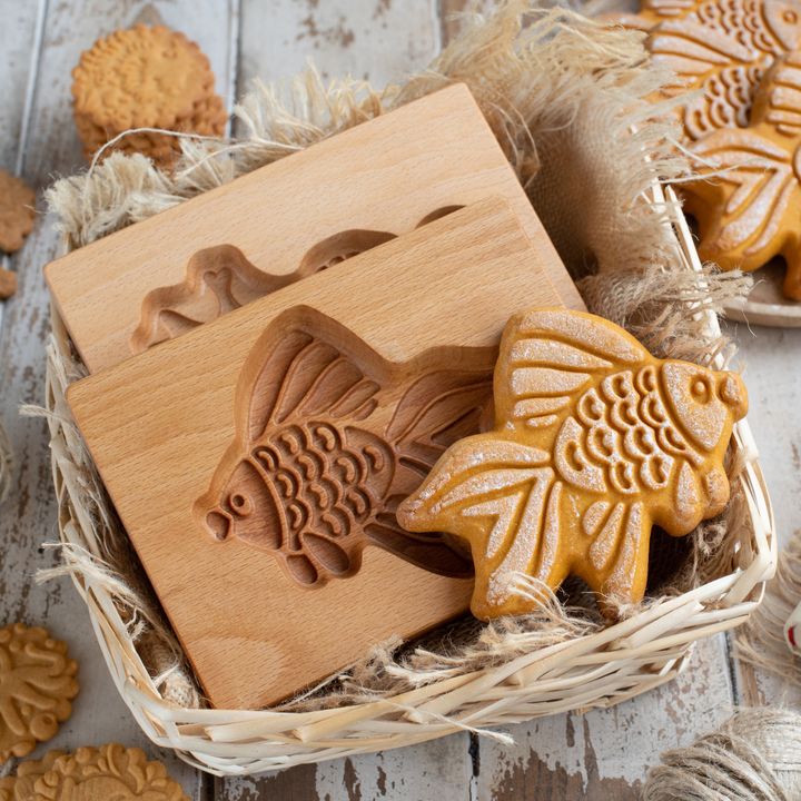 Пряничные доски: купить деревянные формы для печатных пряников в ...