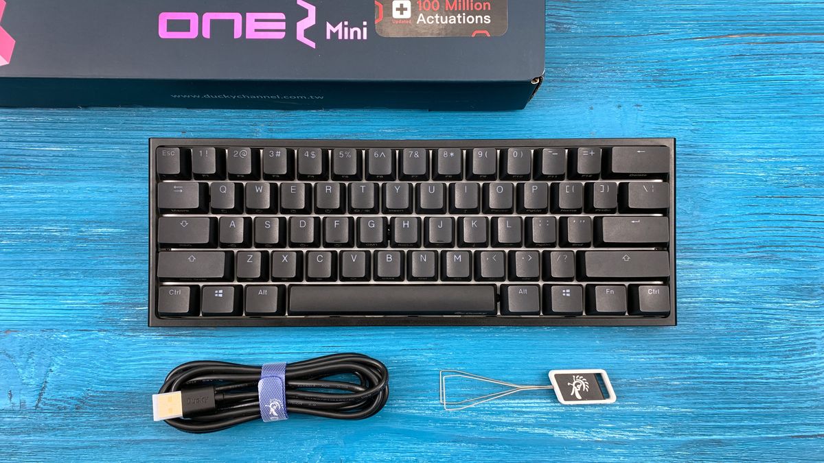 Ducky One 2 Mini Cherry MX RGB Silent Red — купить на сайте ...