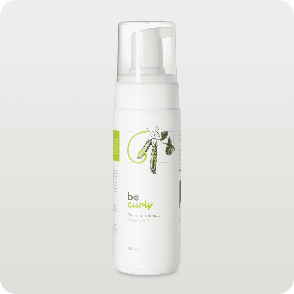 Пенка с легкой фиксацией Volume curl – купить по выгодной цене средства ...