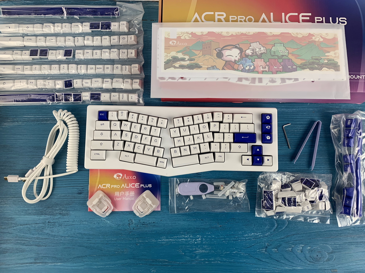 AKKO ACR Pro Alice Plus White купить с доставкой | Geekboards