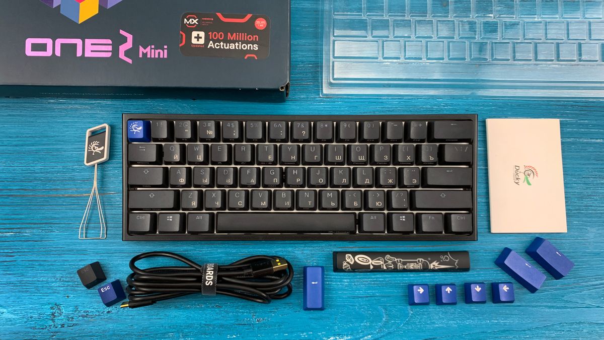 Ducky One 2 Mini Cherry MX RGB Brown купить с доставкой | Geekboards