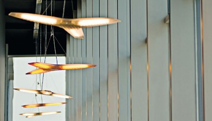 replica Luceplan Honeycomb suspension lamp