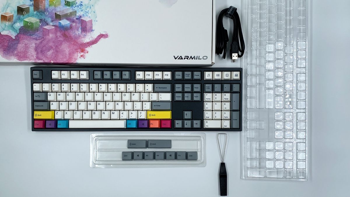 Varmilo Vintage Days CMYK V2 108 Cherry MX Brown — купить на сайте ...