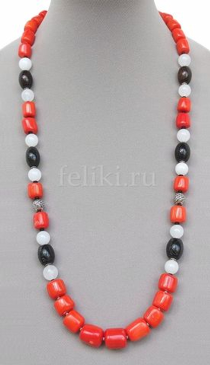 Бусы из Коралла — купить в интернет-магазине Feliki.ru