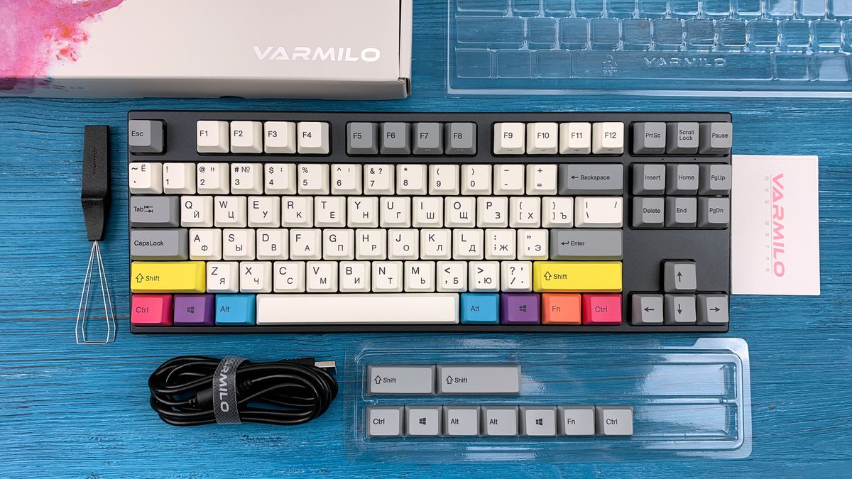 Varmilo Vintage Days CMYK V2 87 Varmilo EC V2 Iris — купить на сайте профессиональных клавиатур ...